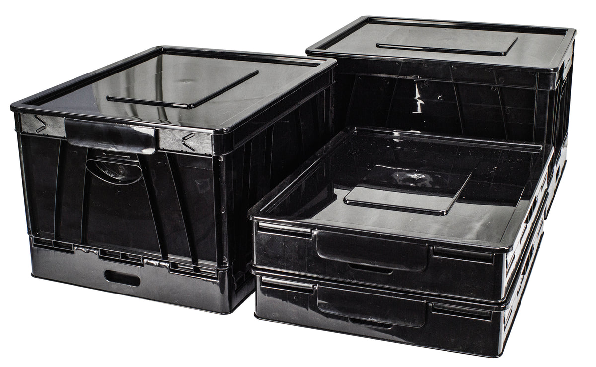 Folding Storage Cube, Black – Storex
